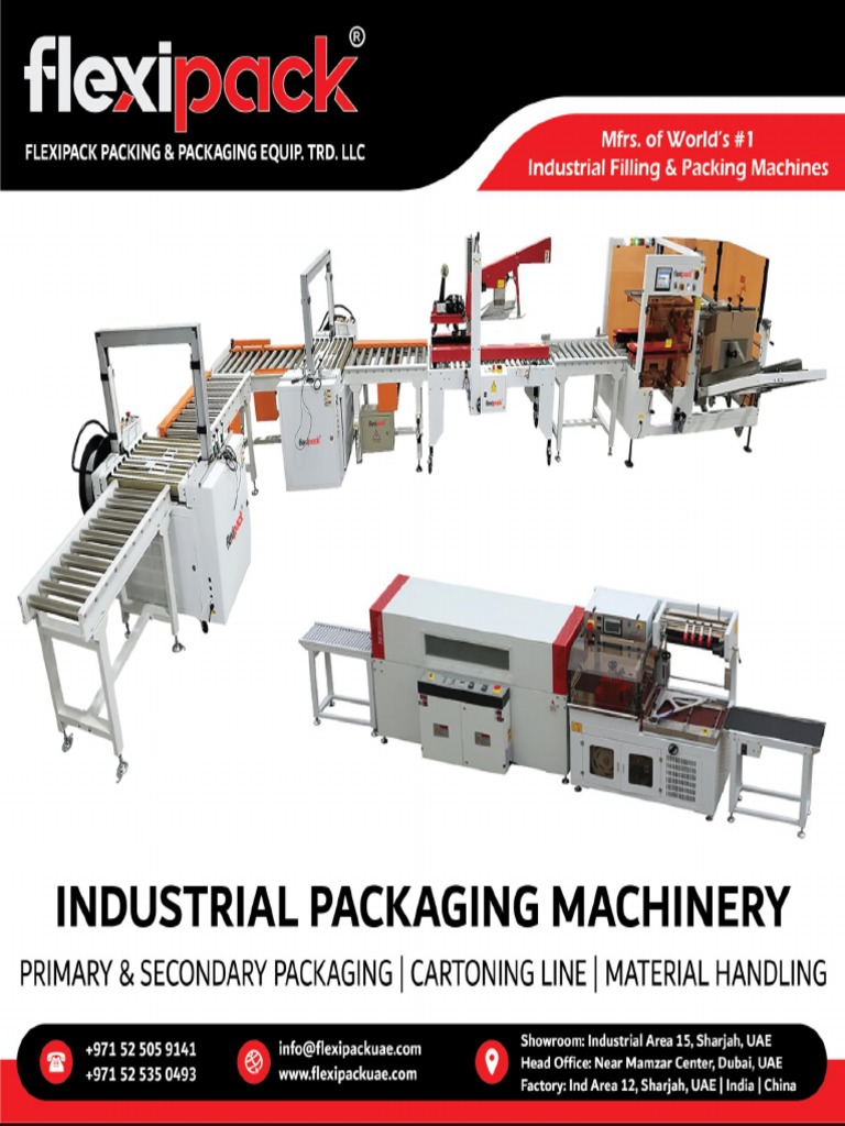 Packaging Machinery Catalog - Flexipack | PDF