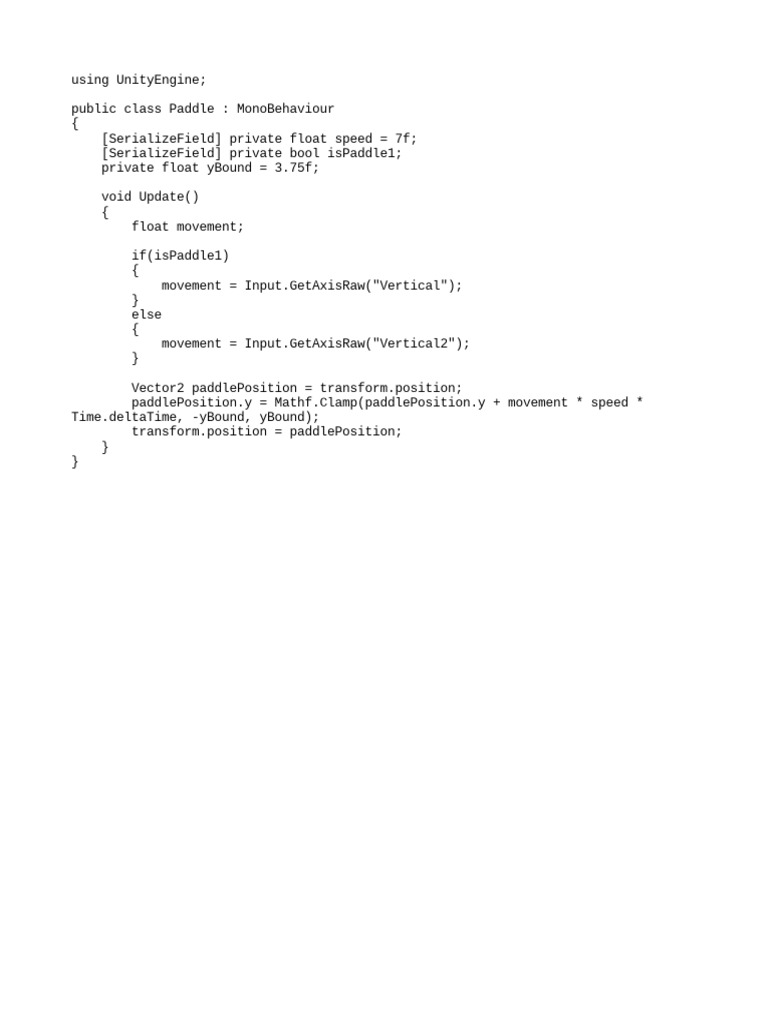 Paddle | PDF