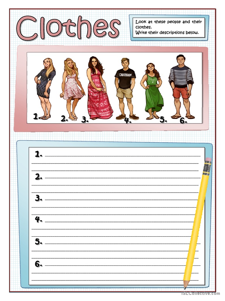 Describing Clothes 2 | PDF