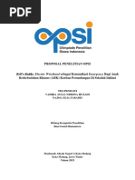 Template Proposal Opsi Sma Diy 2024 | PDF