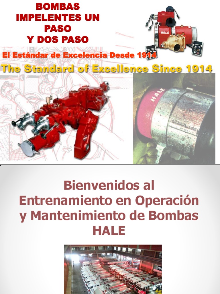 Bombas Impelentes de Un Paso y Dos Pasos | PDF