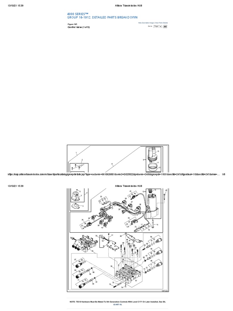 Allison Transmission HUB 6610626801 | PDF