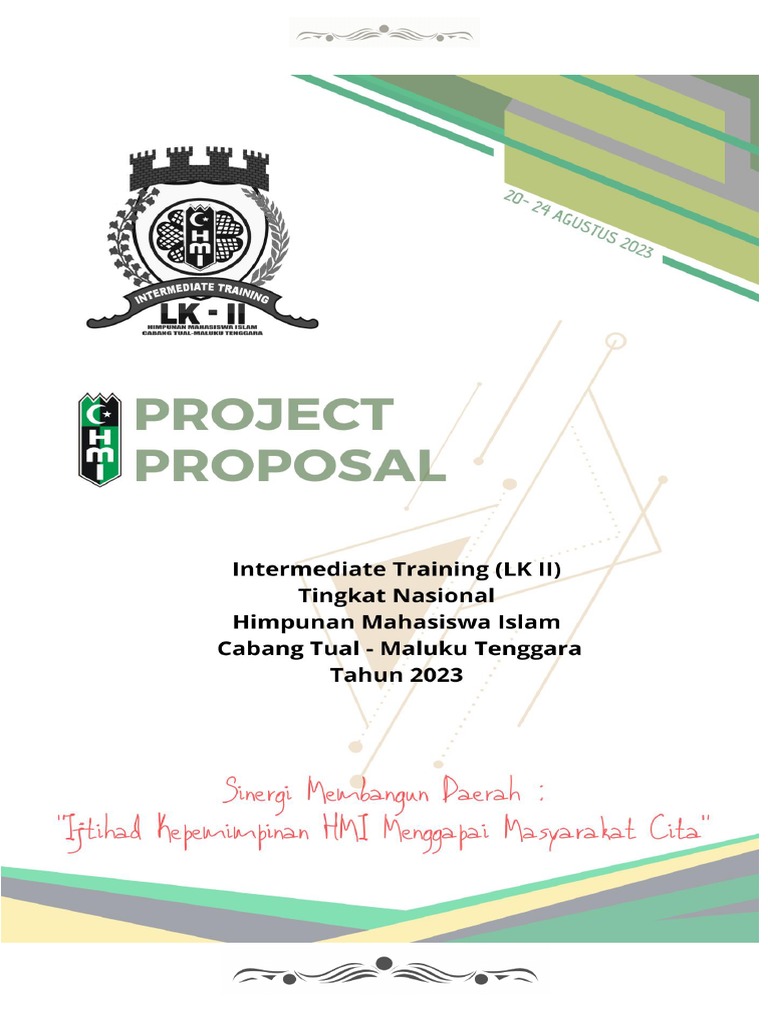 Proposal LK Ii Hmi Cabang Tual | PDF