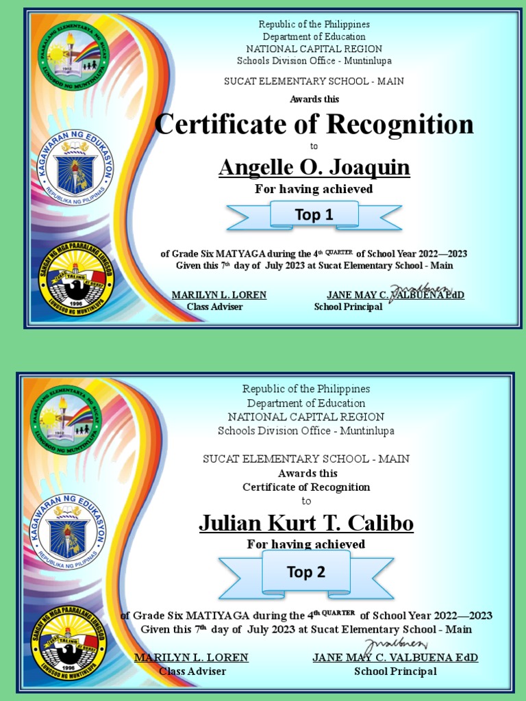 Top Cert 4th Quarter 2022 2023 | PDF | Government Institutions | Government Related Organizations