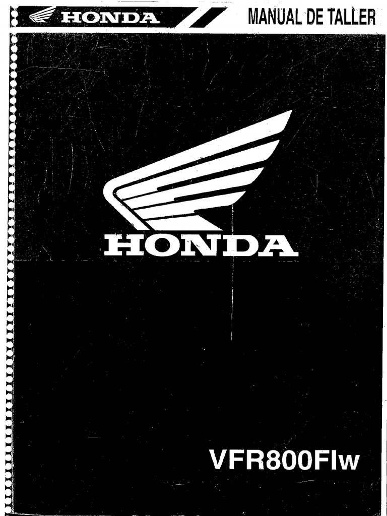 Vfr800fi 98-01 Manual Taller Castellano | PDF | Inyección de ...