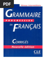 Grammaire Progressive Du Français Niveau Intermédiaire - Avec 600 ...