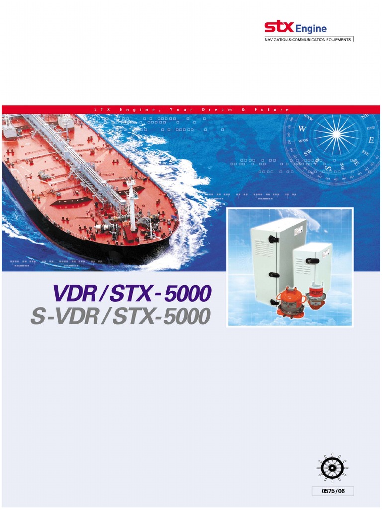 VDR Recording Data Backup Process (STX5000) | PDF