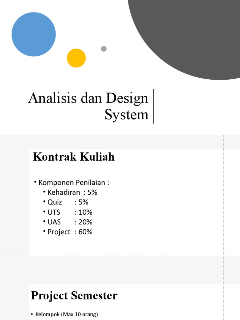 101 - Analisis Dan Design System | PDF