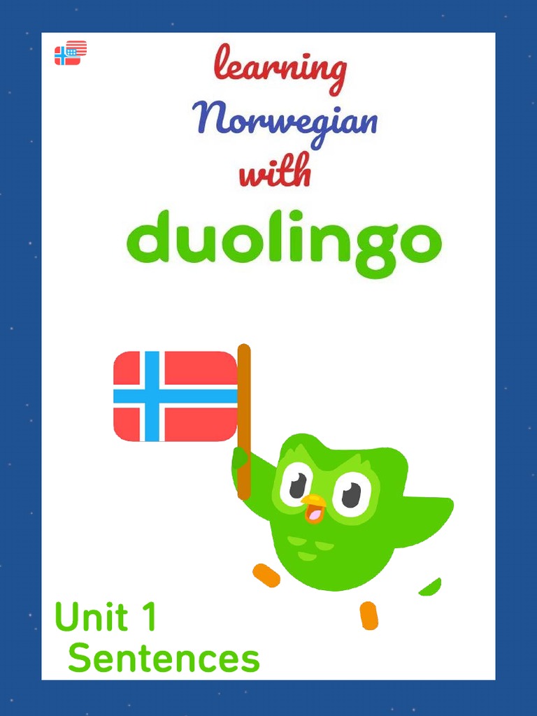 Duolingo Norwegian - Unit 1 Sentences... (Z-Library) | PDF