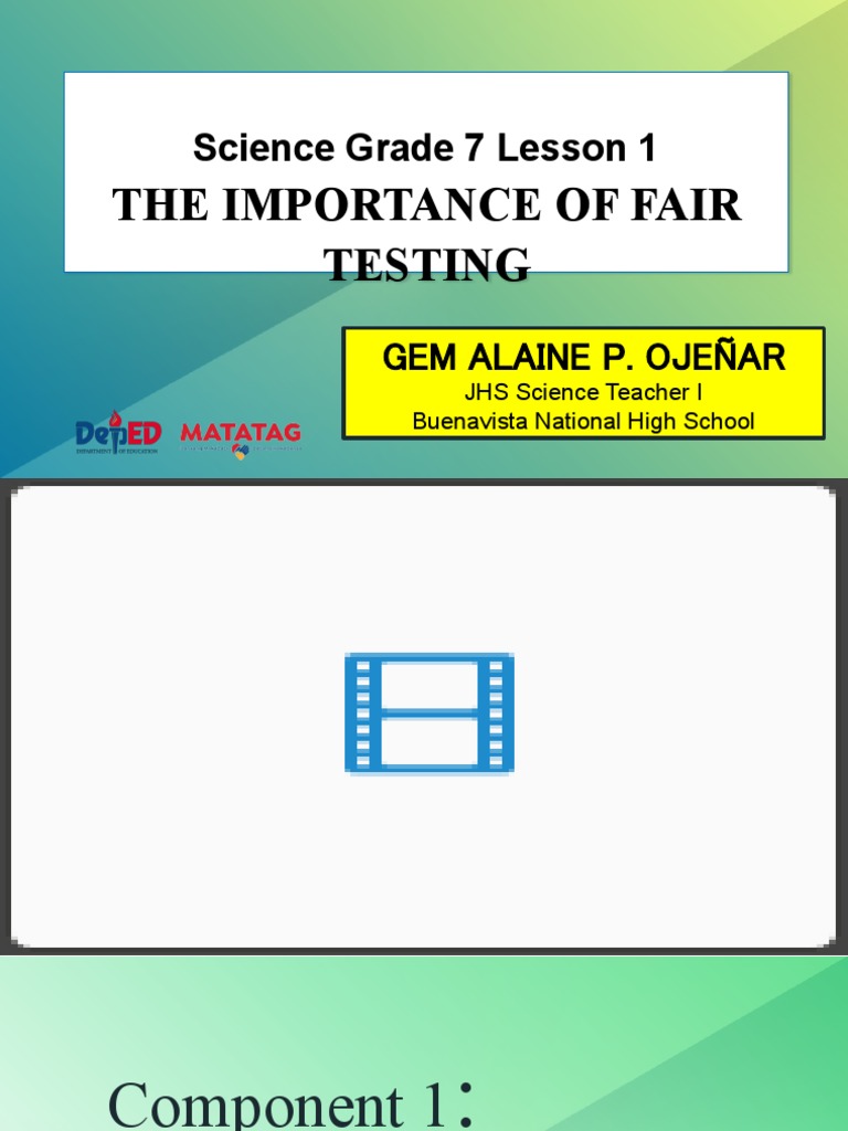 Demo Fair Testing | PDF | Scientific Method | Science