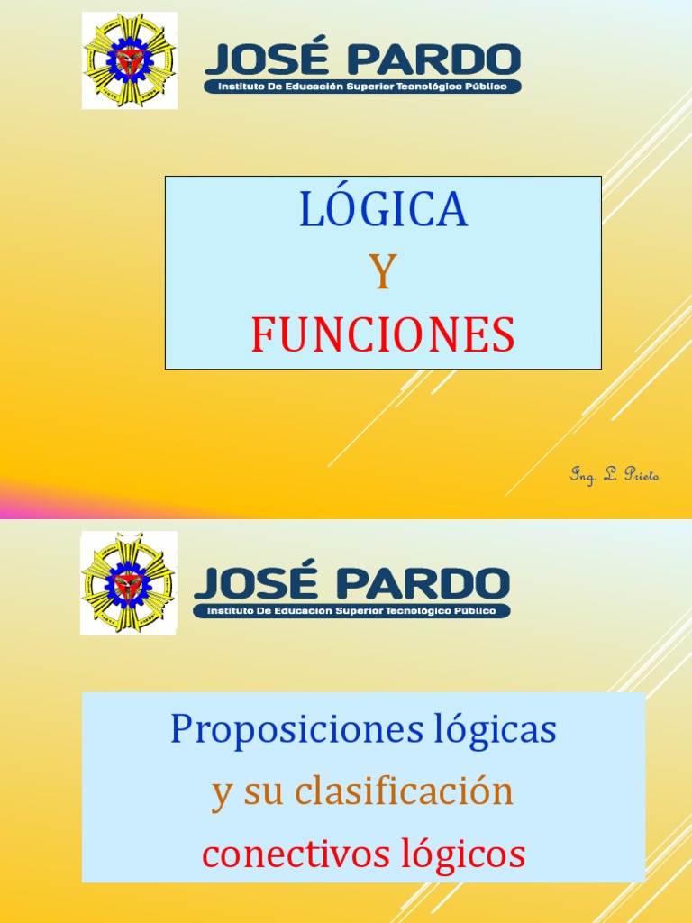 Clase 2 Logica y Funciones | PDF | Proposición | Si y solo si