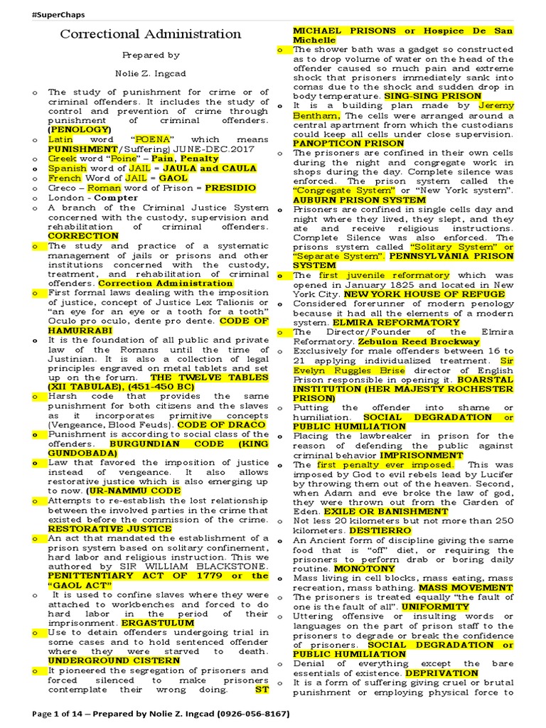 Cor Ad Final Coaching | PDF | Prison | Parole