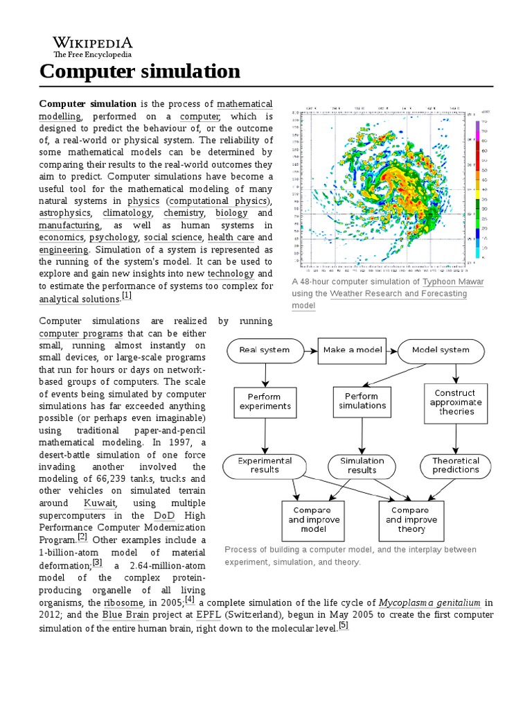 Computer Simulation | Download Free PDF | Computer Simulation | Simulation