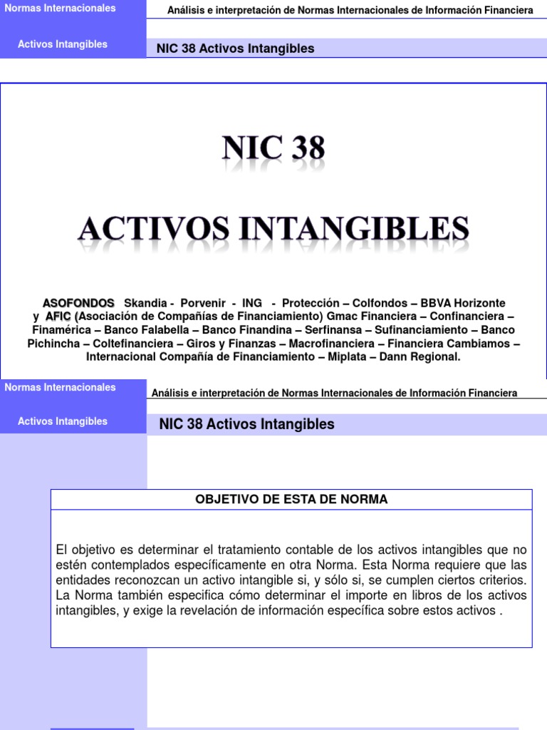 CTCP 2 73 | PDF | normas internacionales de INFORMACION FINANCIERA | Activo intangible
