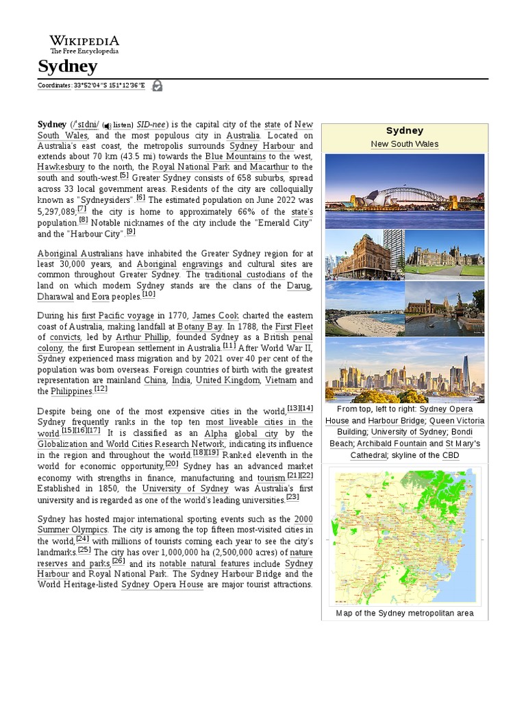 Sydney | PDF