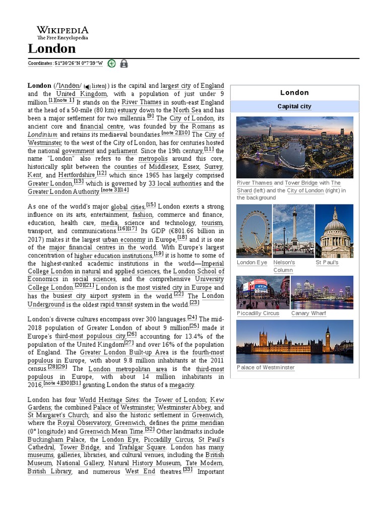 London | PDF