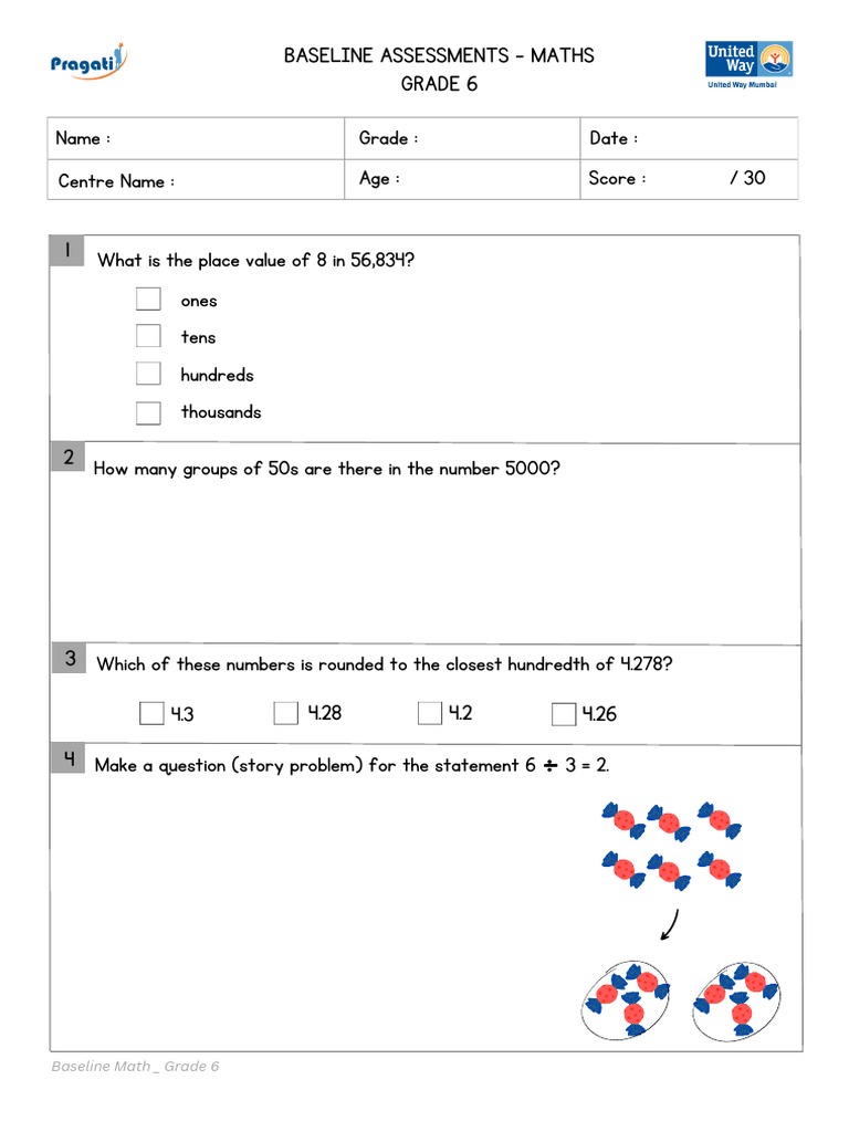 UW - Math - G6 | PDF