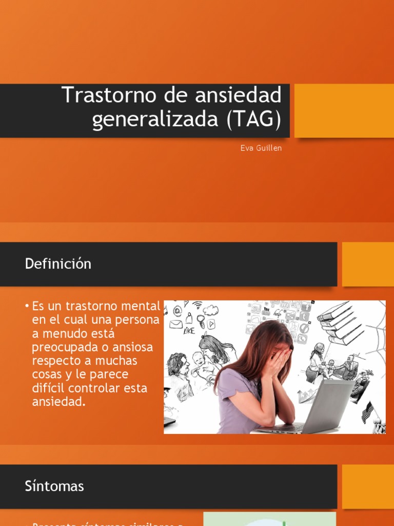 Trastorno de Ansiedad Generalizada (TAG) | PDF