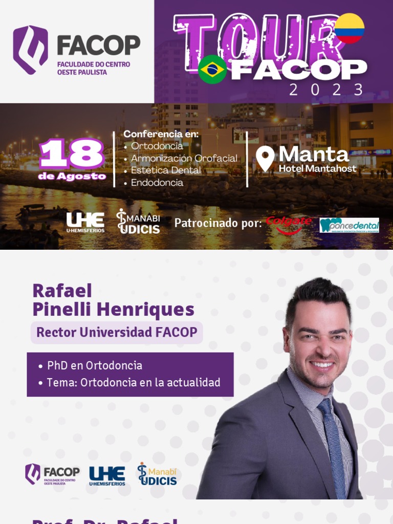 diapositiva TOUR FACOP | PDF | Odontología | Programas sociales