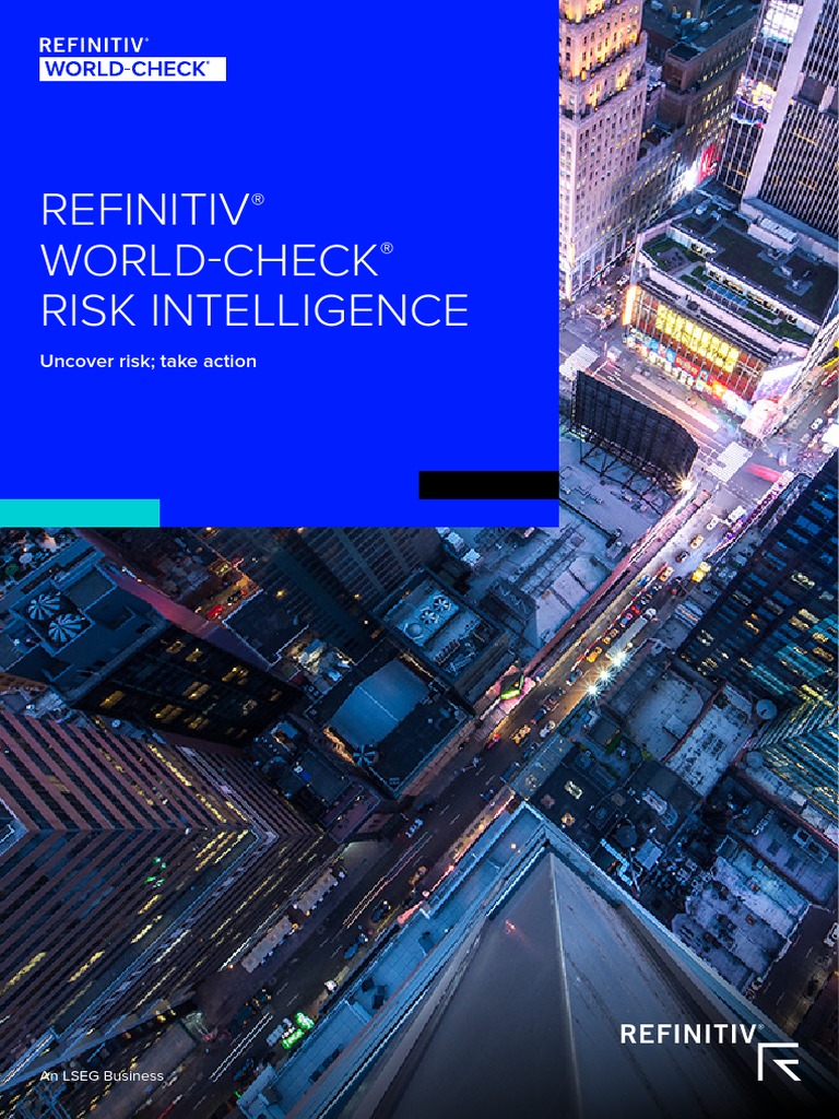 Refinitiv World-Check Risk Intelligence | PDF