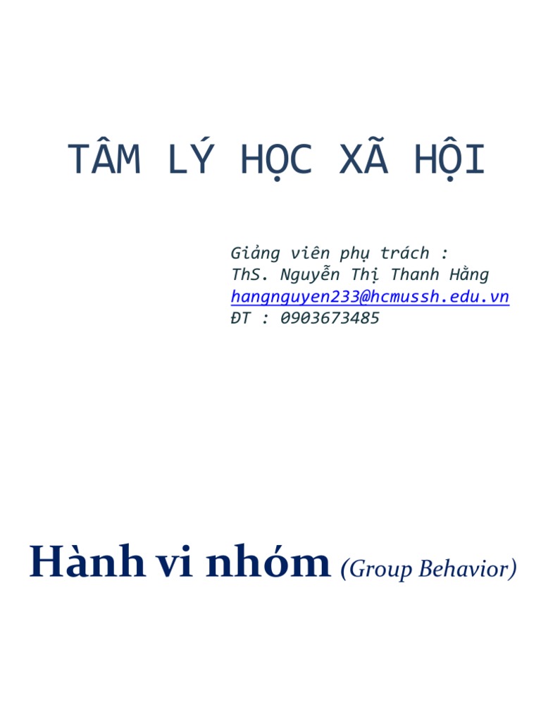 Cô Hằng TLH XH Part 1. B | PDF