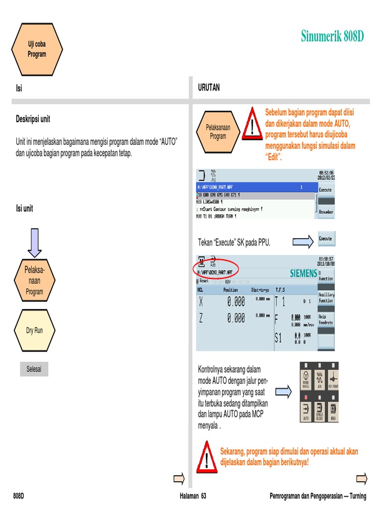 In 808D GUT8 Uji Coba Program | PDF