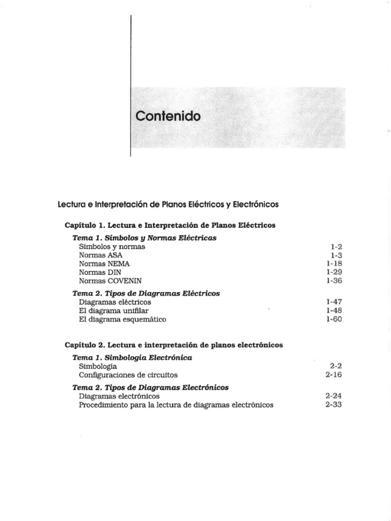 Interpretación de Planos Electricos y Electronicos OFICIAL | PDF