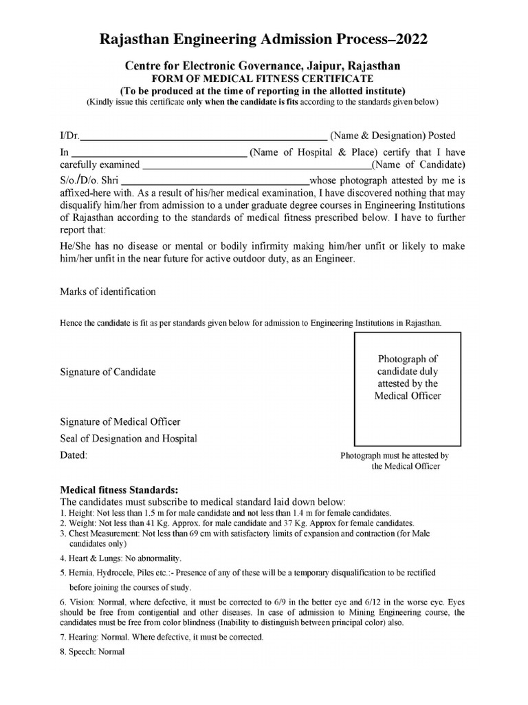 Rajasthan Engineering Admissions 2022 | PDF | Technology & Engineering