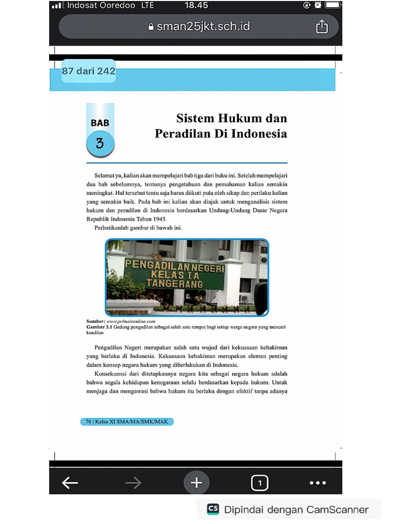 Materi Pat PKN Kls 11 | PDF