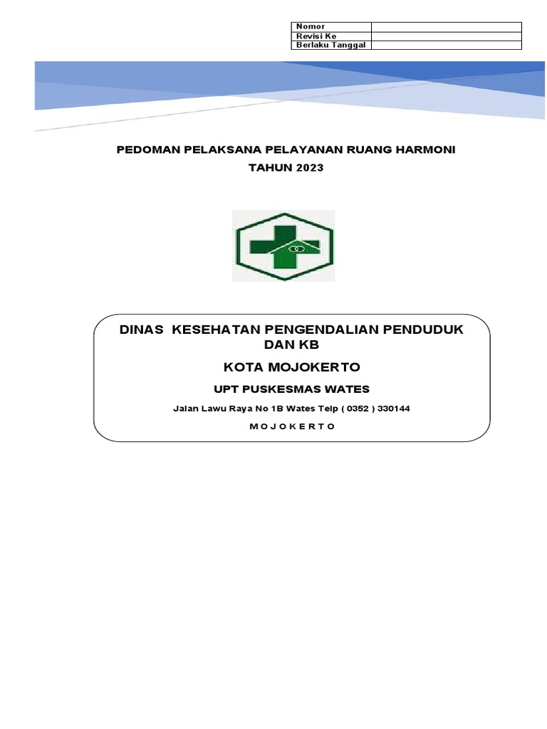 Cover Pedoman 2023 | PDF