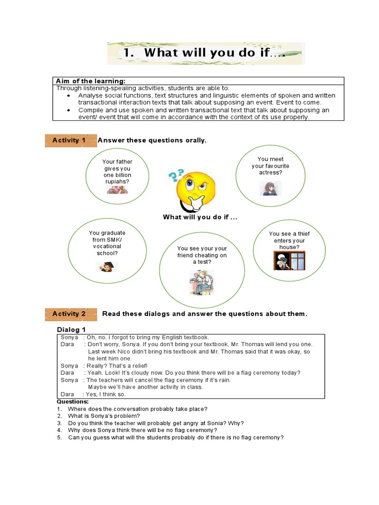 materi conditional sentences | PDF