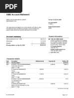 Bank Statement Citibank | PDF | Banks | Citigroup