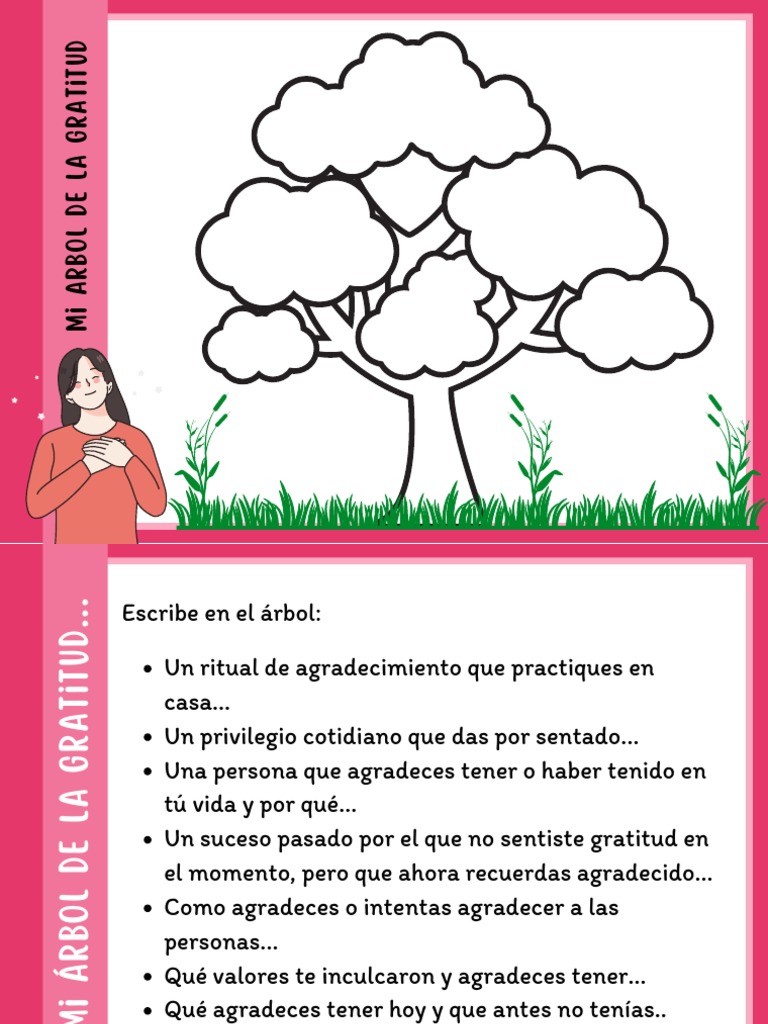 Mi Arbol de La Gratitud | PDF