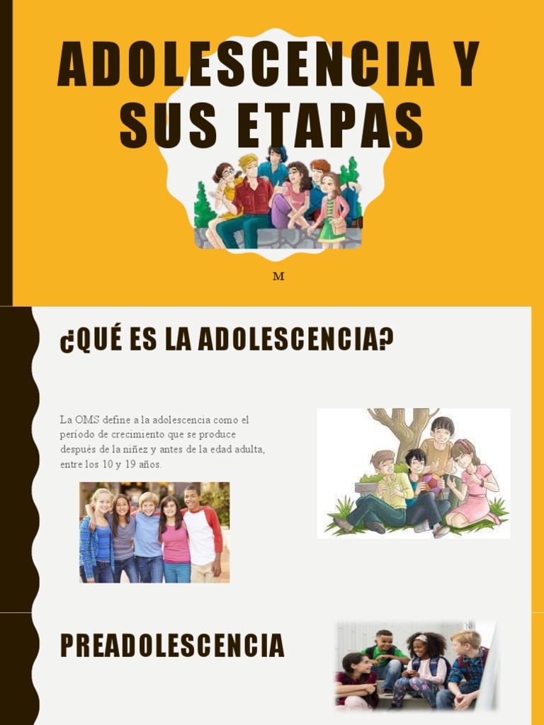 Adolescencia y Sus Etapas | PDF