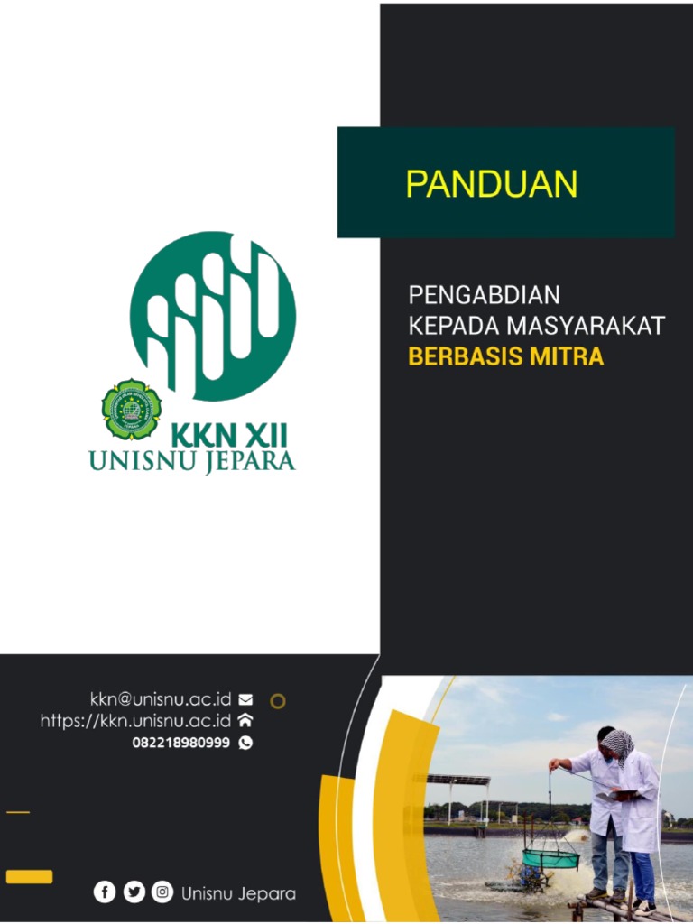 Panduan Pengabdian - KKN XII Unisnu Jepara - Revisi | PDF | Ilmu Sosial