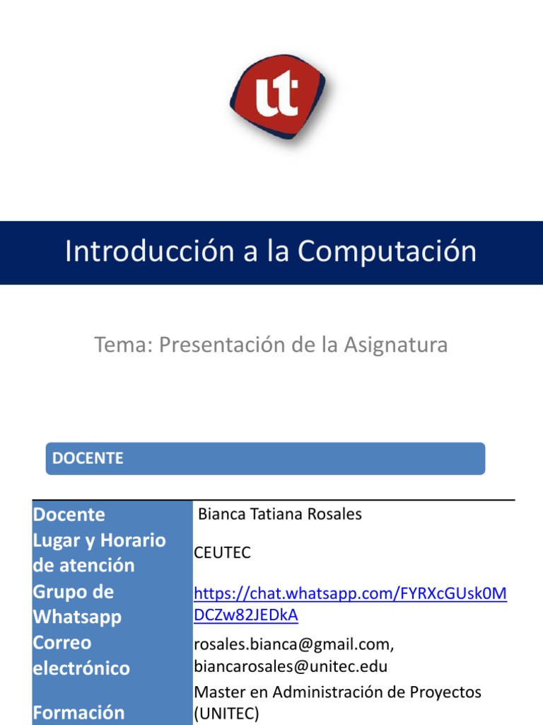 Presentacion Curso | PDF | Arte | Tecnología
