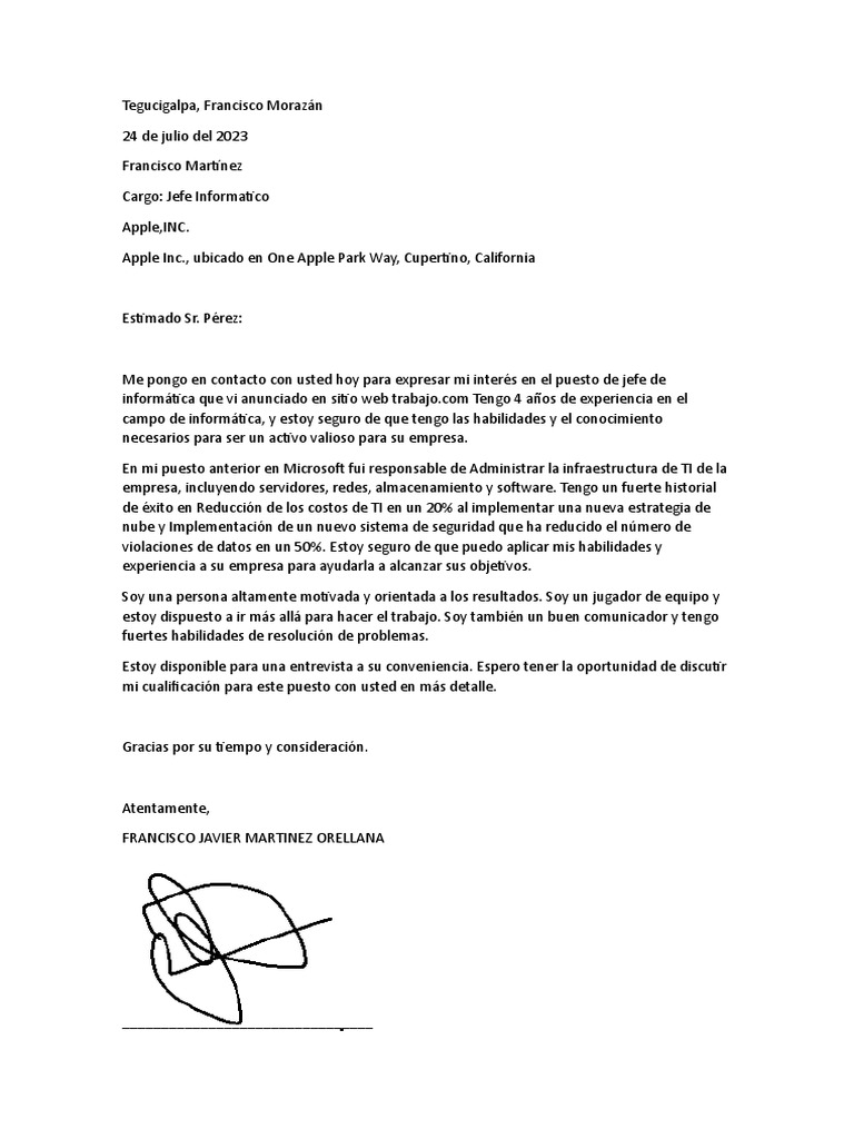 Carta Empresarial | PDF