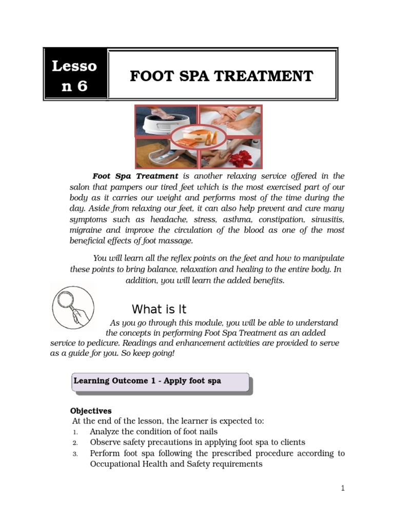 Module 5.1 Beauty Care Nail Care Services | PDF | Foot | Hand