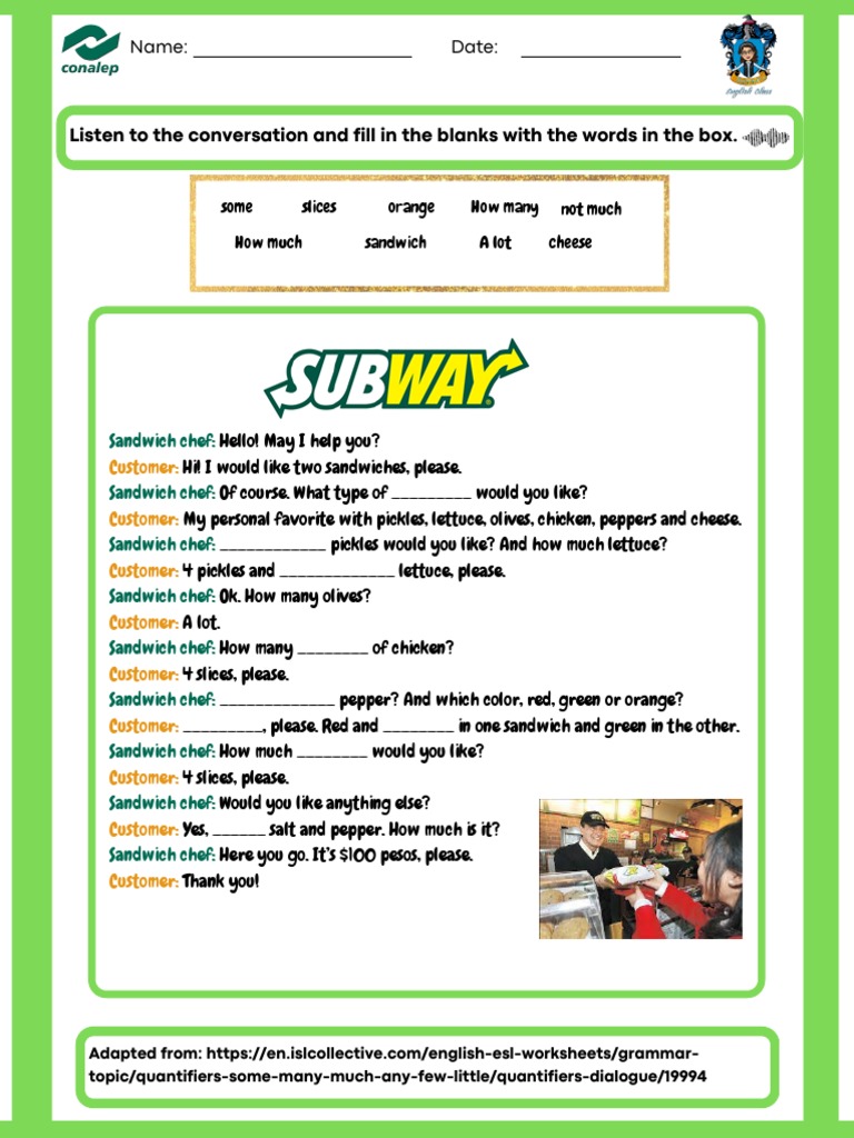Subway Conversation | PDF