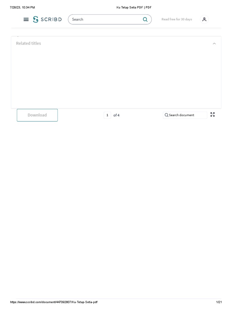 Ku Tetap Setia Pdf Pdf Pdf