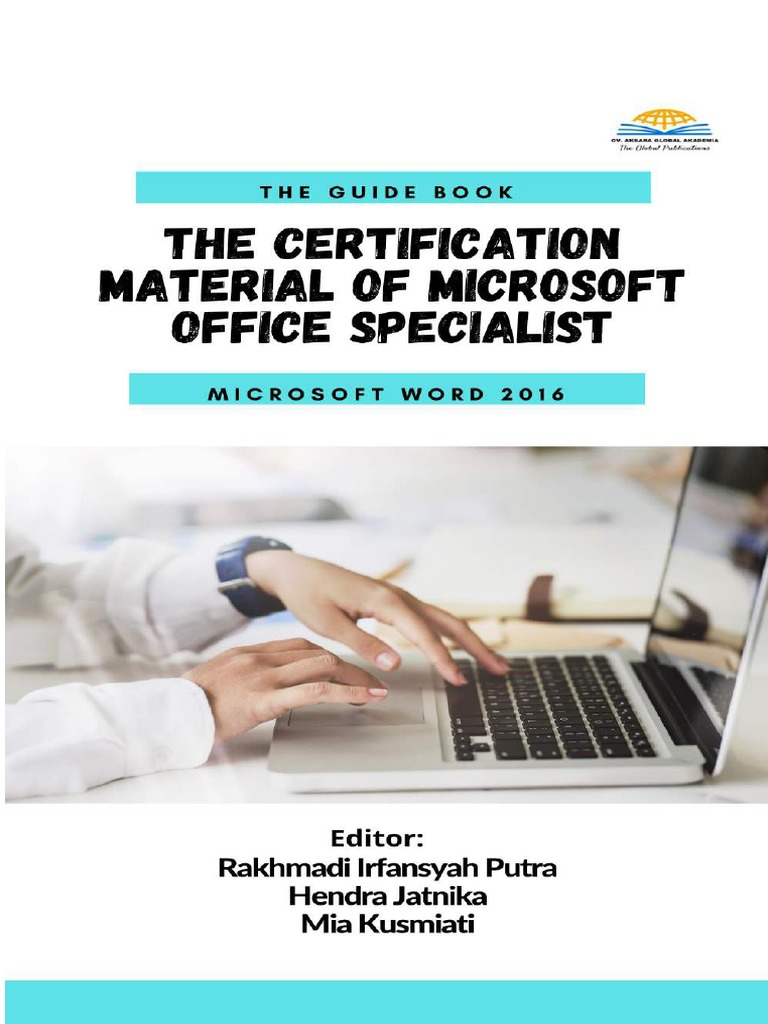 Buku Microsfoft Word 2016 Practice Naik Cetak | PDF | Microsoft Word | Computer File