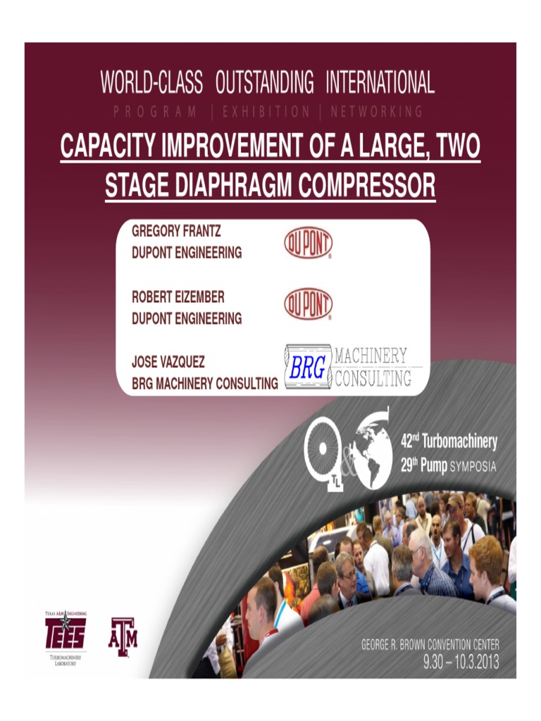 CST06 Capacity Improvement of A Large, Two Stage Diaphragm Compressor ...
