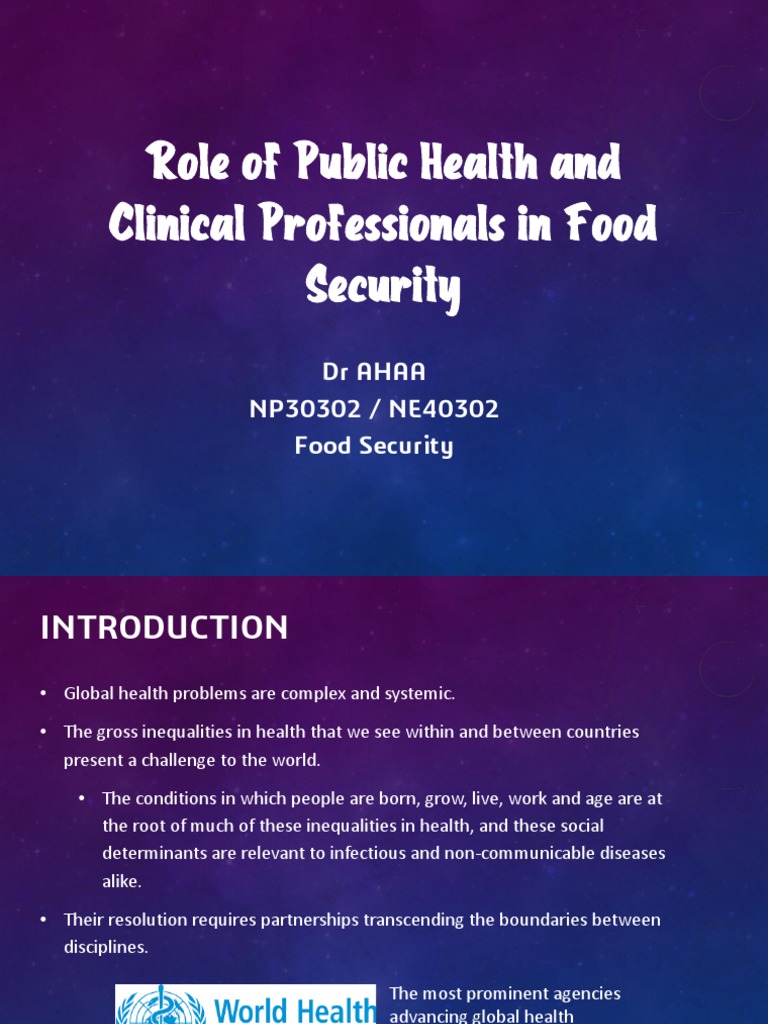 Food Security Lecture 12 19-1-2023 | PDF | Public Health | Medicine Food Security Lecture 12 19-1-2023 | PDF | Public Health | Medicine