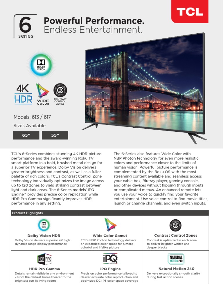 Specification Sheet | PDF | Hdmi | Roku