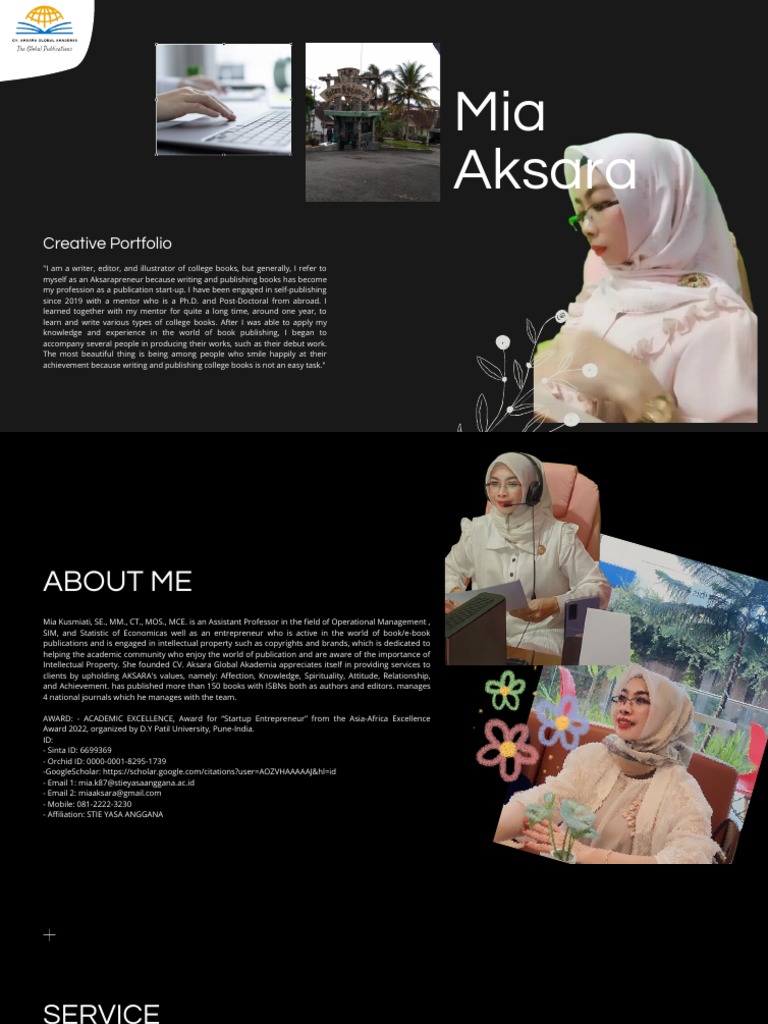 Portfolio Situs Web Desain MIA AKSARA | PDF
