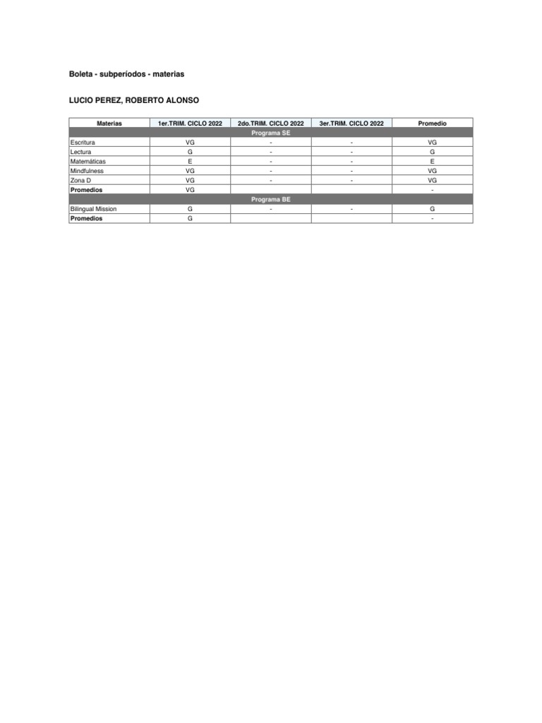 LMS - Mis Notas | PDF LMS - Mis Notas | PDF
