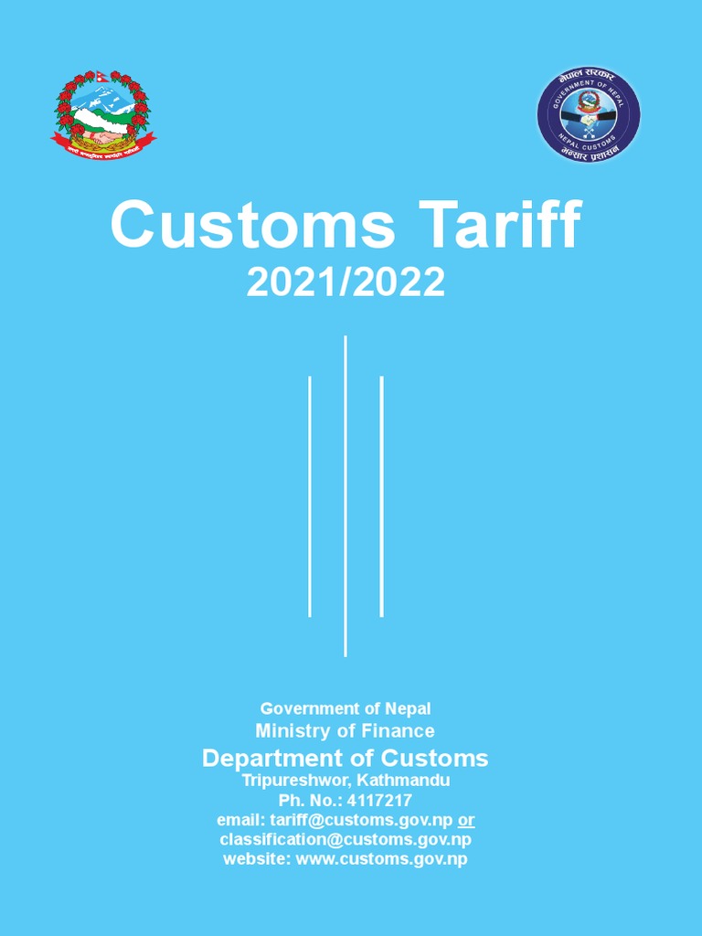 Nepal Customs Tariff 2021/2022 | PDF | Textiles | Yarn