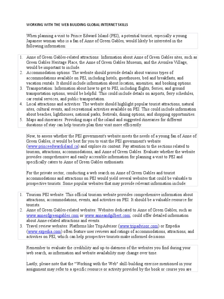 Working With The Web Buliding Global Internet Skills | Download Free ...