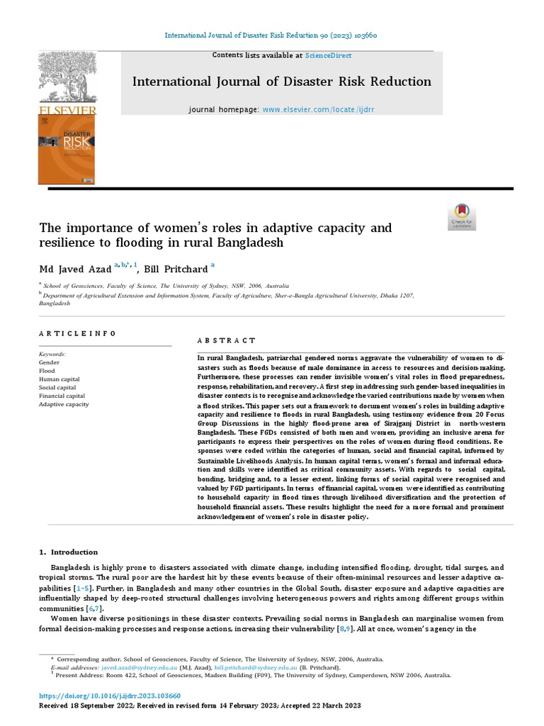 Contoh Tamplate Jurnal IJDR | PDF | Social Science