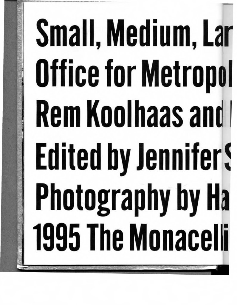 Koolhaas, Rem, The Generic City | PDF